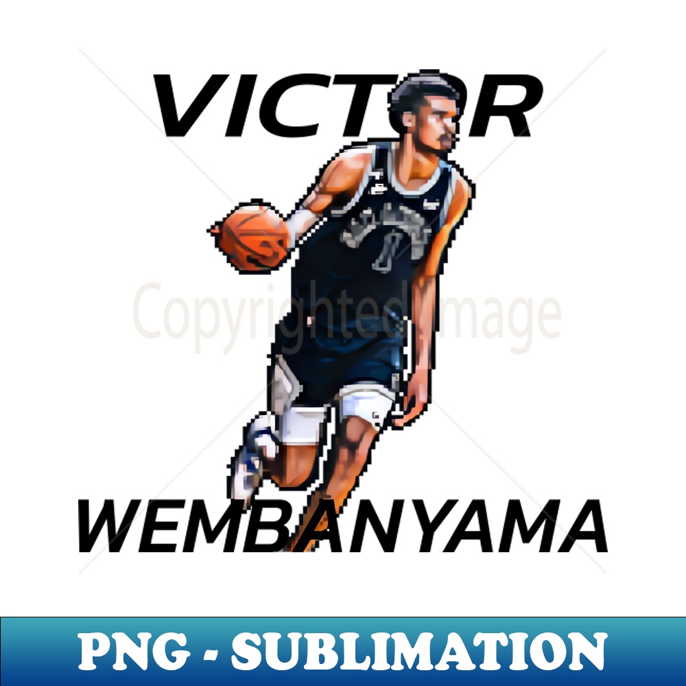 Victor Wembanyama - Modern Sublimation PNG File - Unleash Yo - Inspire ...