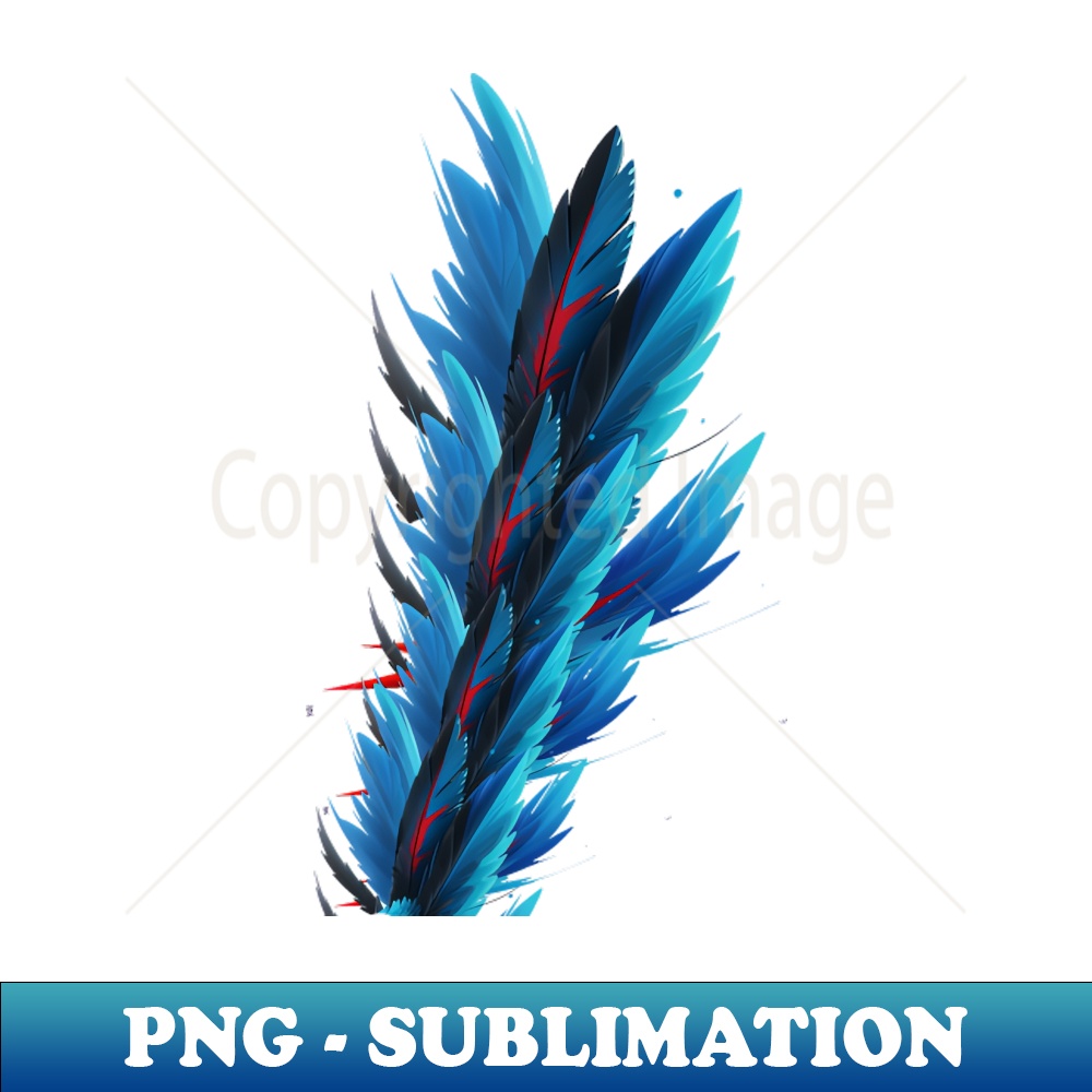 bird feather design - PNG Sublimation Digital Download - Fas | Inspire Uplift