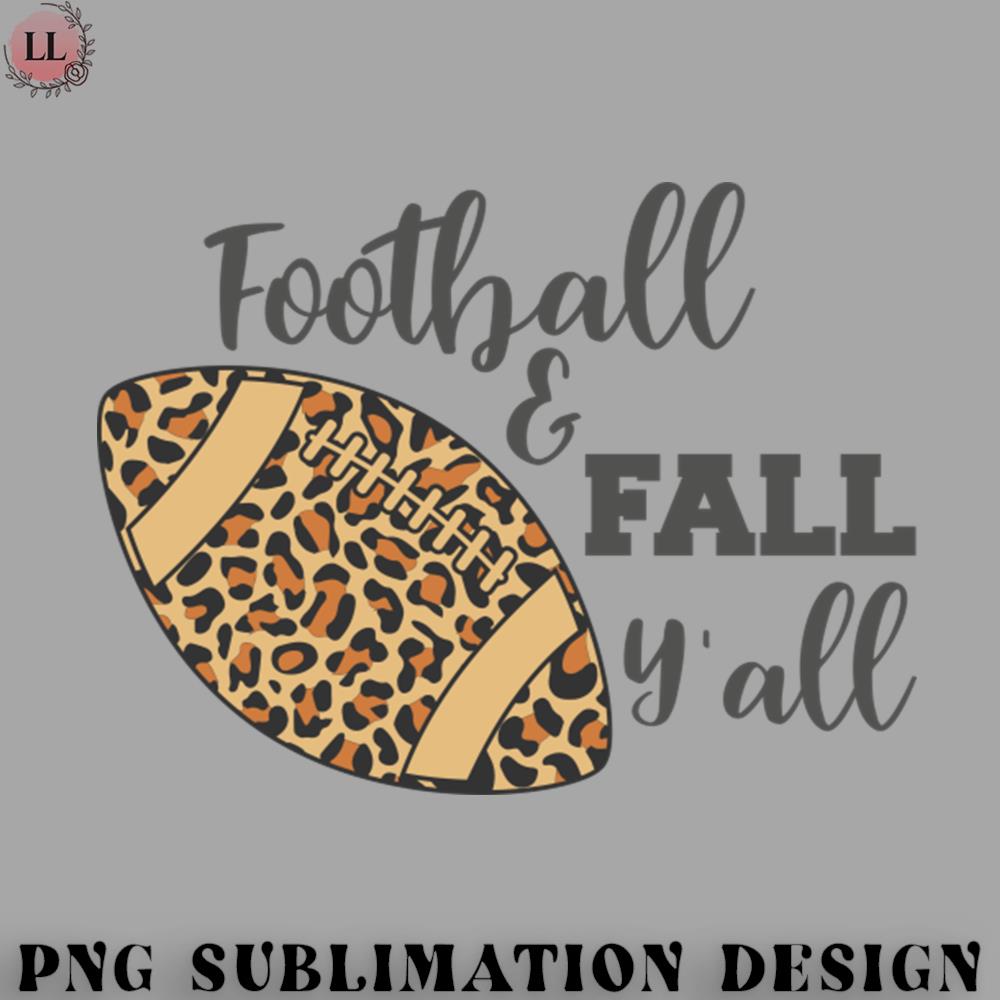 Football PNG Football and Fall Yall | Inspire Uplift