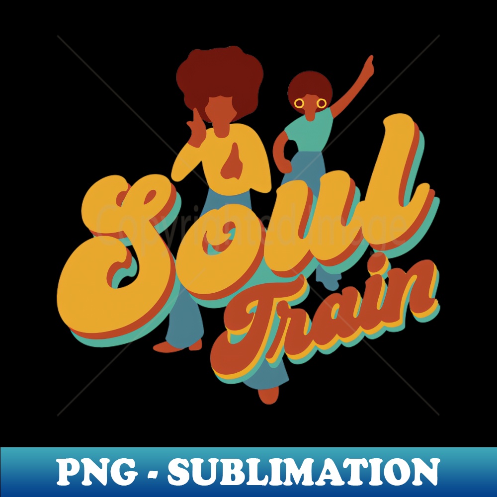 SOUL TRAIN DANCING VECTOR - PNG Transparent Sublimation File | Inspire ...