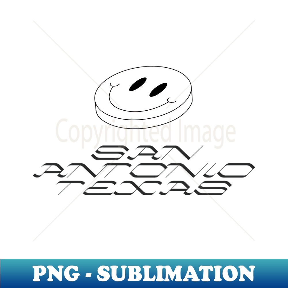 San Antonio Texas Smiley - Decorative Sublimation PNG File - | Inspire ...