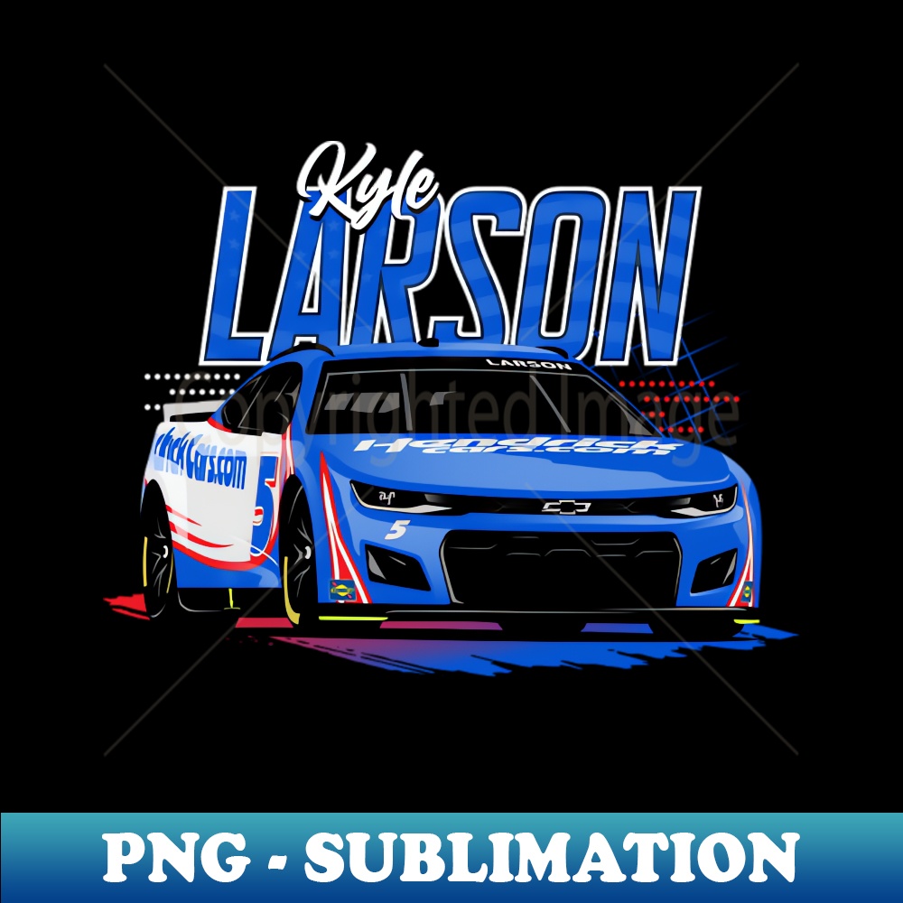 Kyle Larson Playoffs - Signature Sublimation PNG File - Vibr | Inspire ...