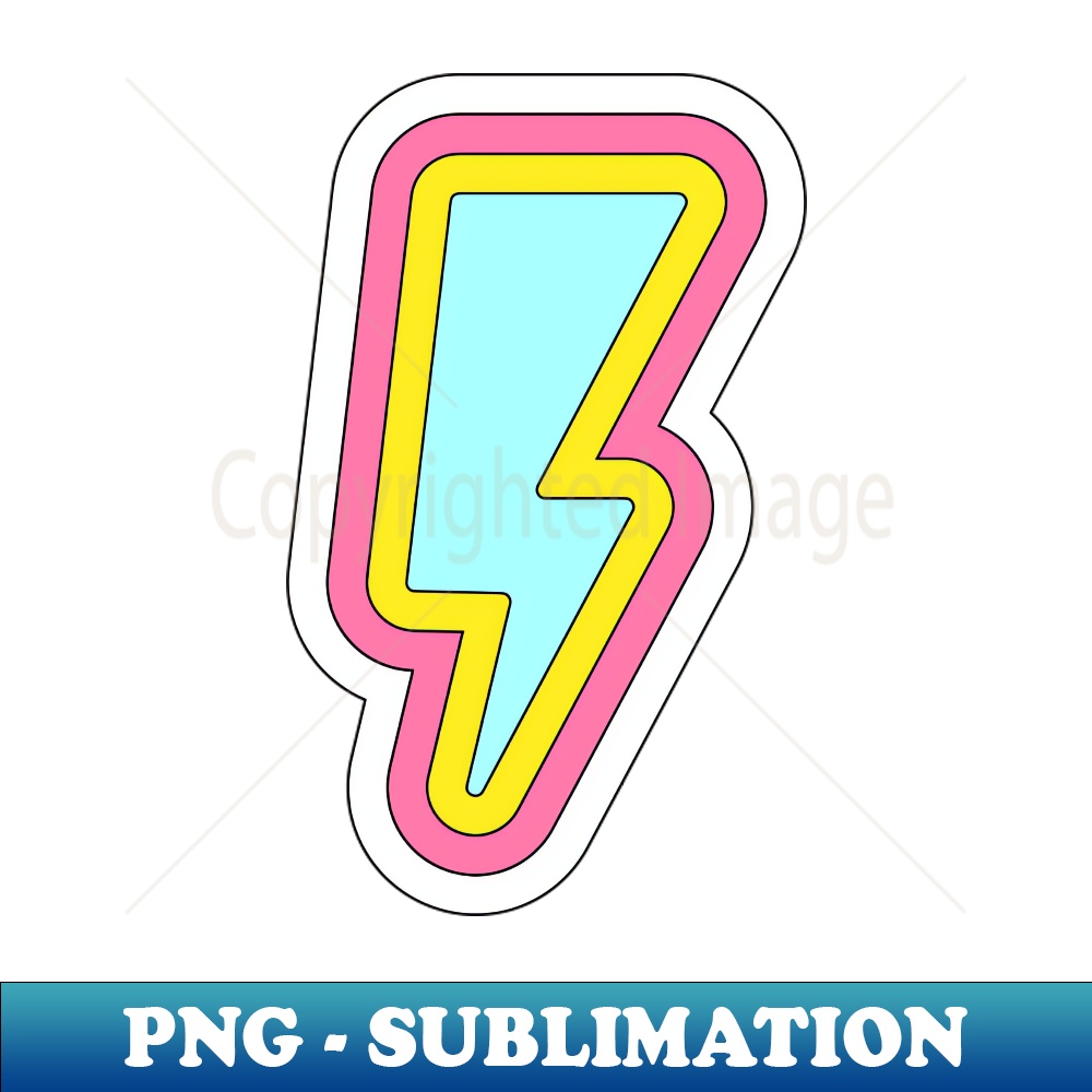sweet little lightning bolt figure - Decorative Sublimation | Inspire ...