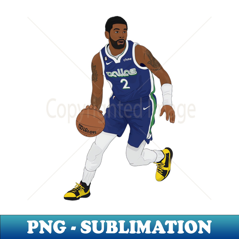 Kyrie Irving digital illustration - Elegant Sublimation PNG | Inspire ...