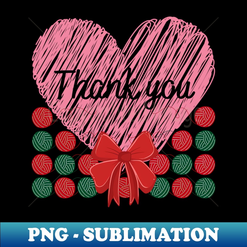 Thank you and Christmas - Vintage Sublimation PNG Download - | Inspire ...
