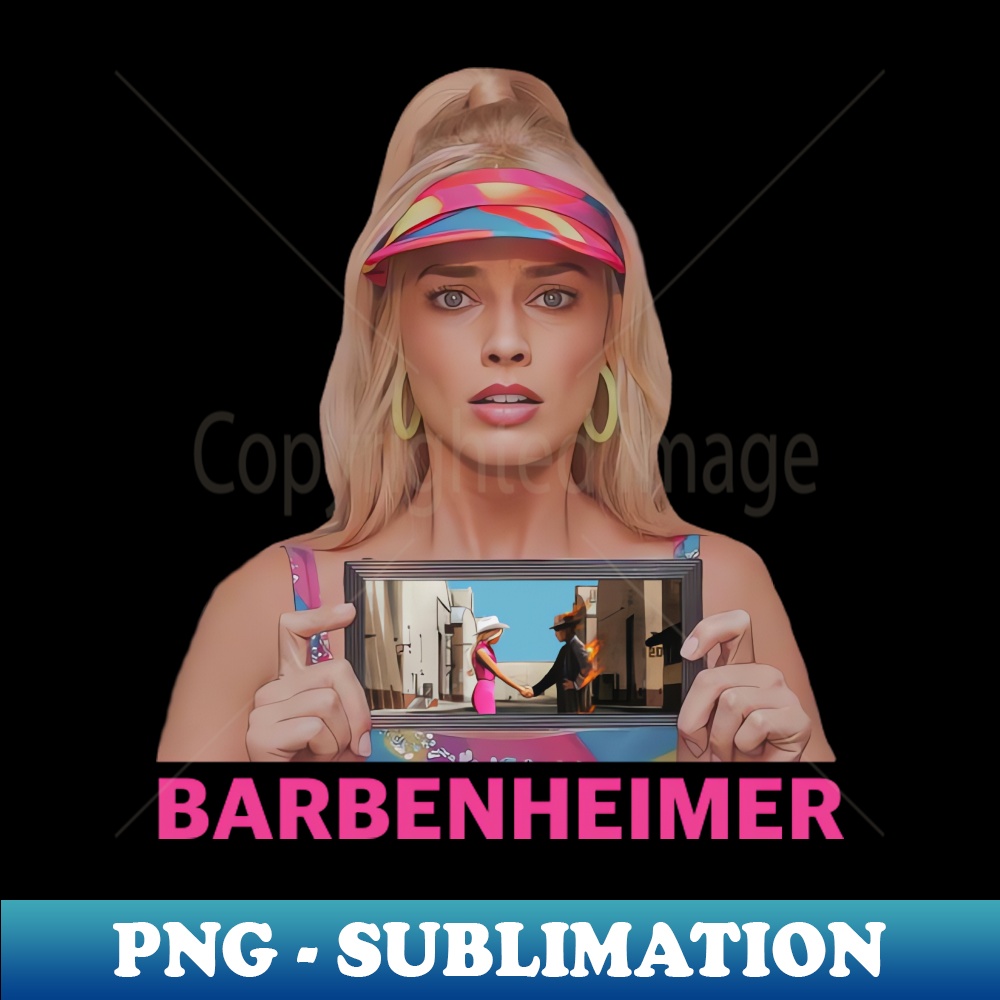 Barbenheimer Barbie x Oppenheimer 2023 - Sublimation-Ready | Inspire Uplift