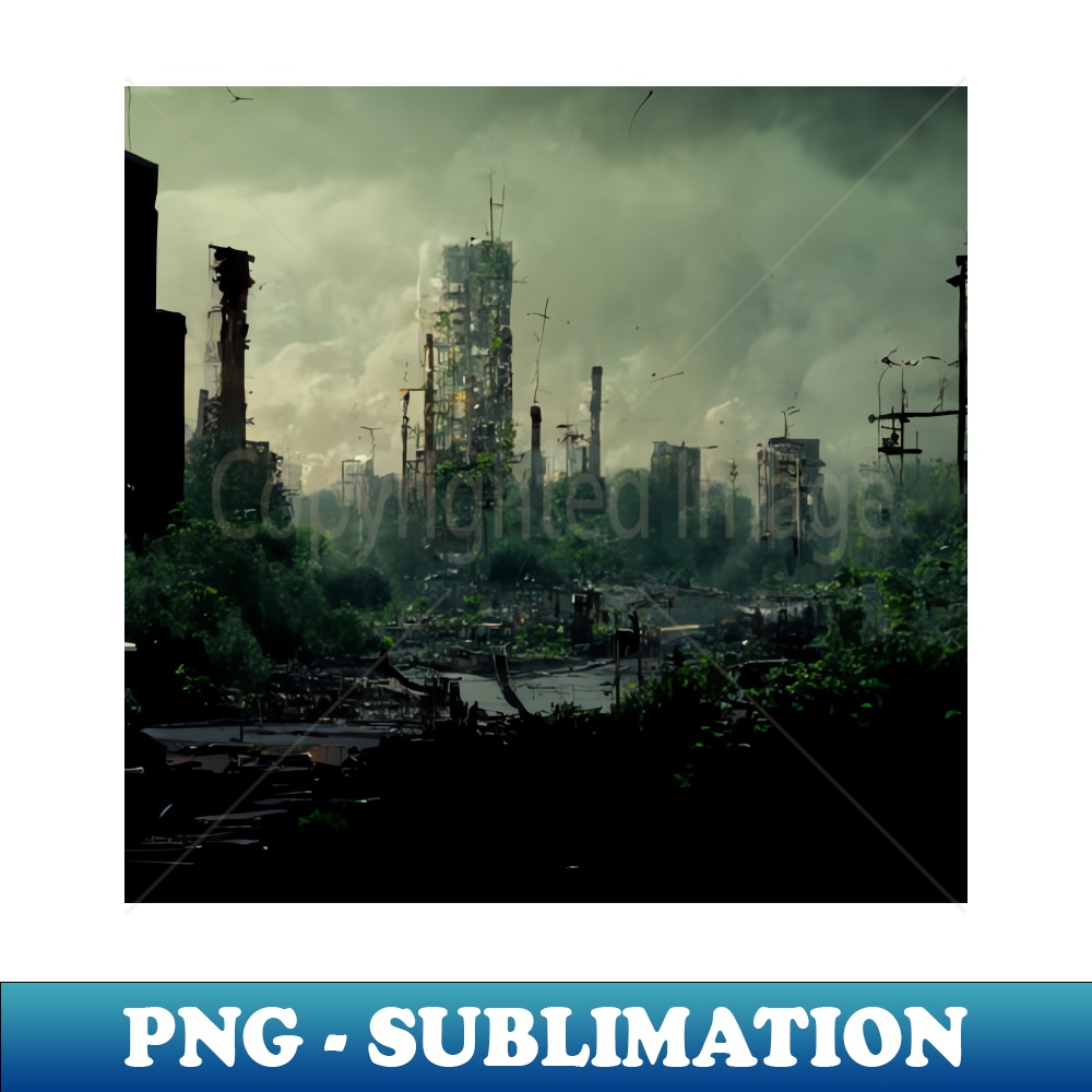 post apocalyptic eco-brutalism - Premium Sublimation Digital | Inspire ...