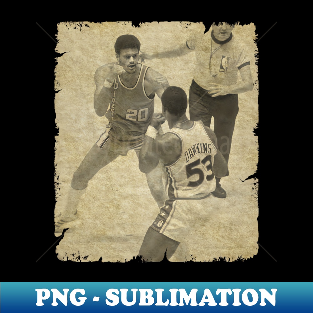 Darryl Dawkins vs Maurice Lucas 1977 - Elegant Sublimation P - Inspire ...