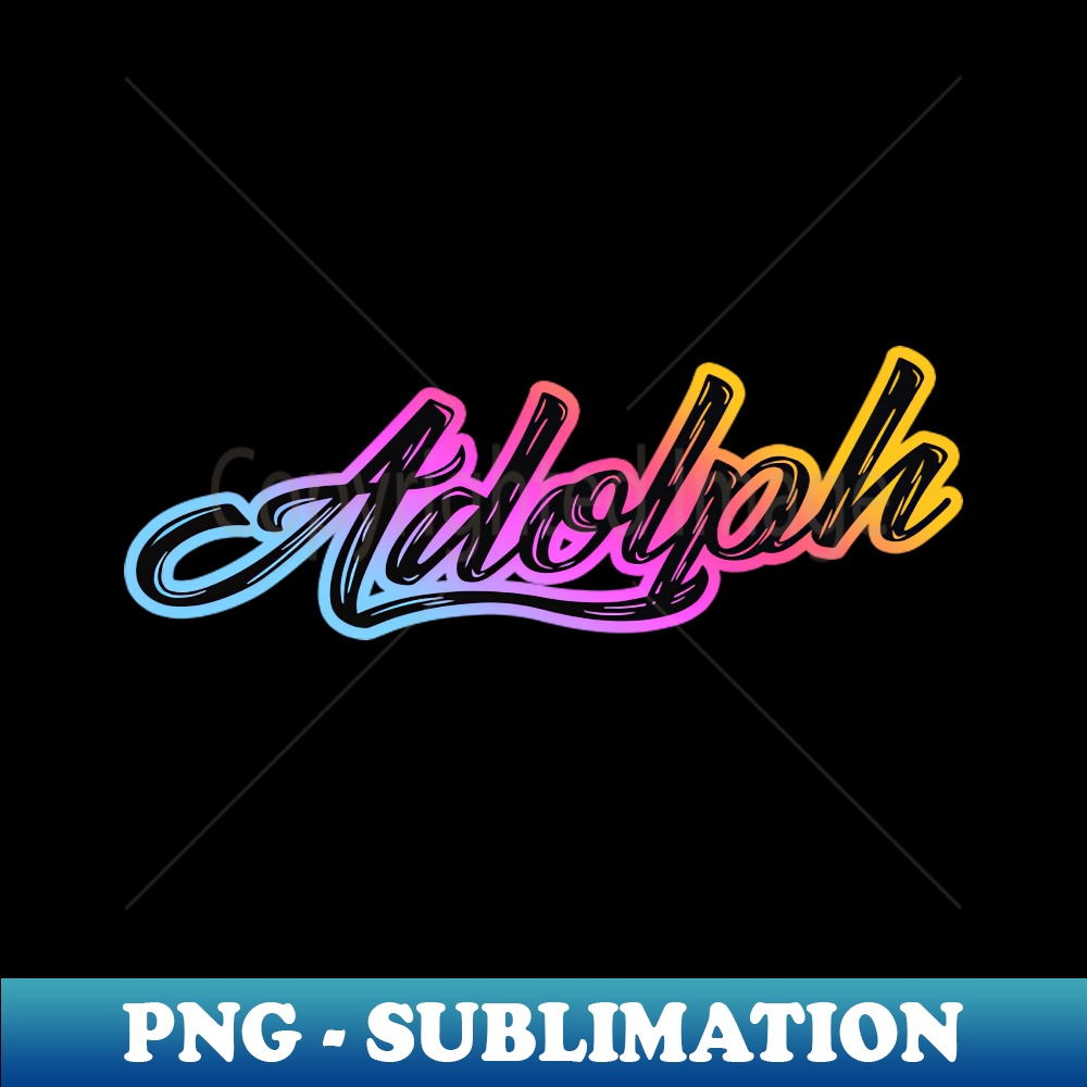 Name Adolph - Vintage Sublimation PNG Download - Stunning Su - Inspire ...