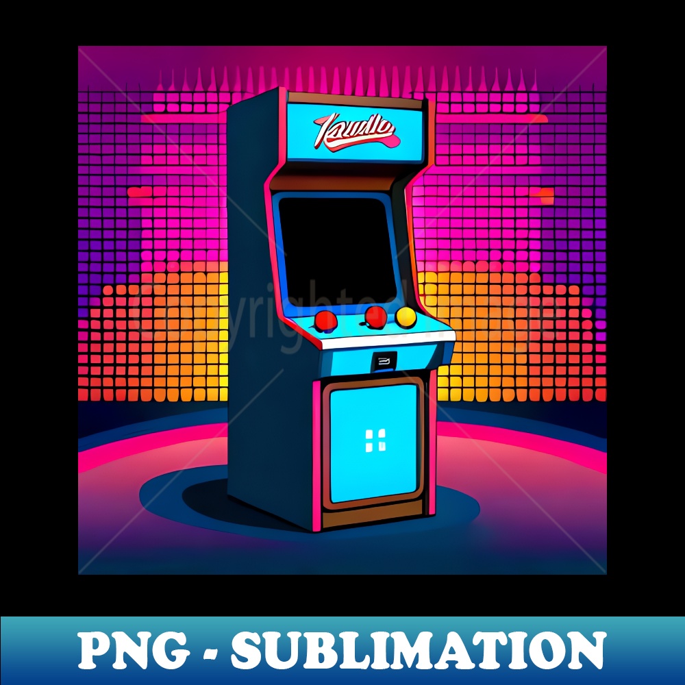 Retro Arcade Machine - Vintage pop art for Gamers - Artistic | Inspire ...