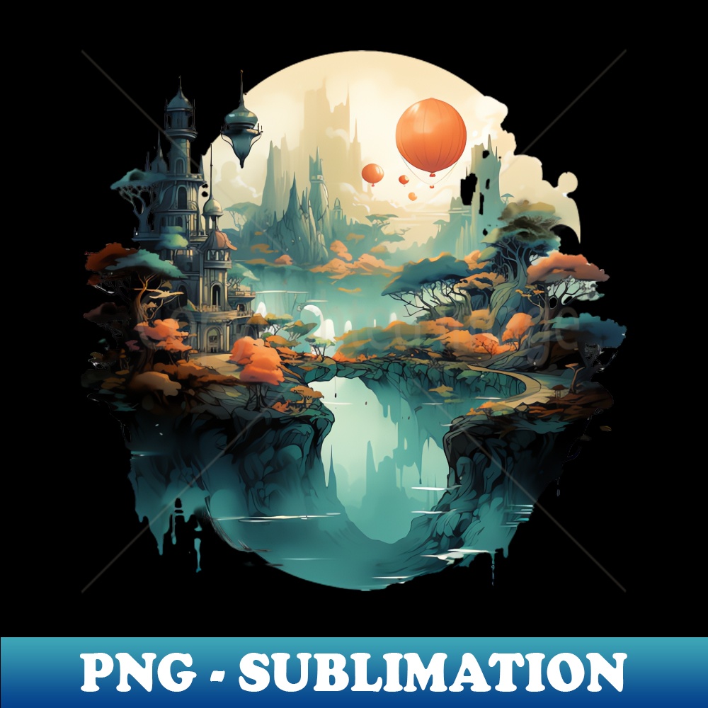 Beautiful natural scenery - Unique Sublimation PNG Download | Inspire ...