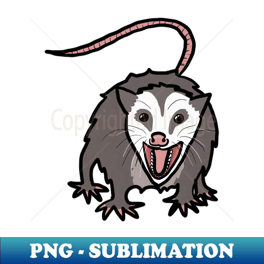 Opossum - PNG Transparent Sublimation Design - Bring Your De | Inspire ...