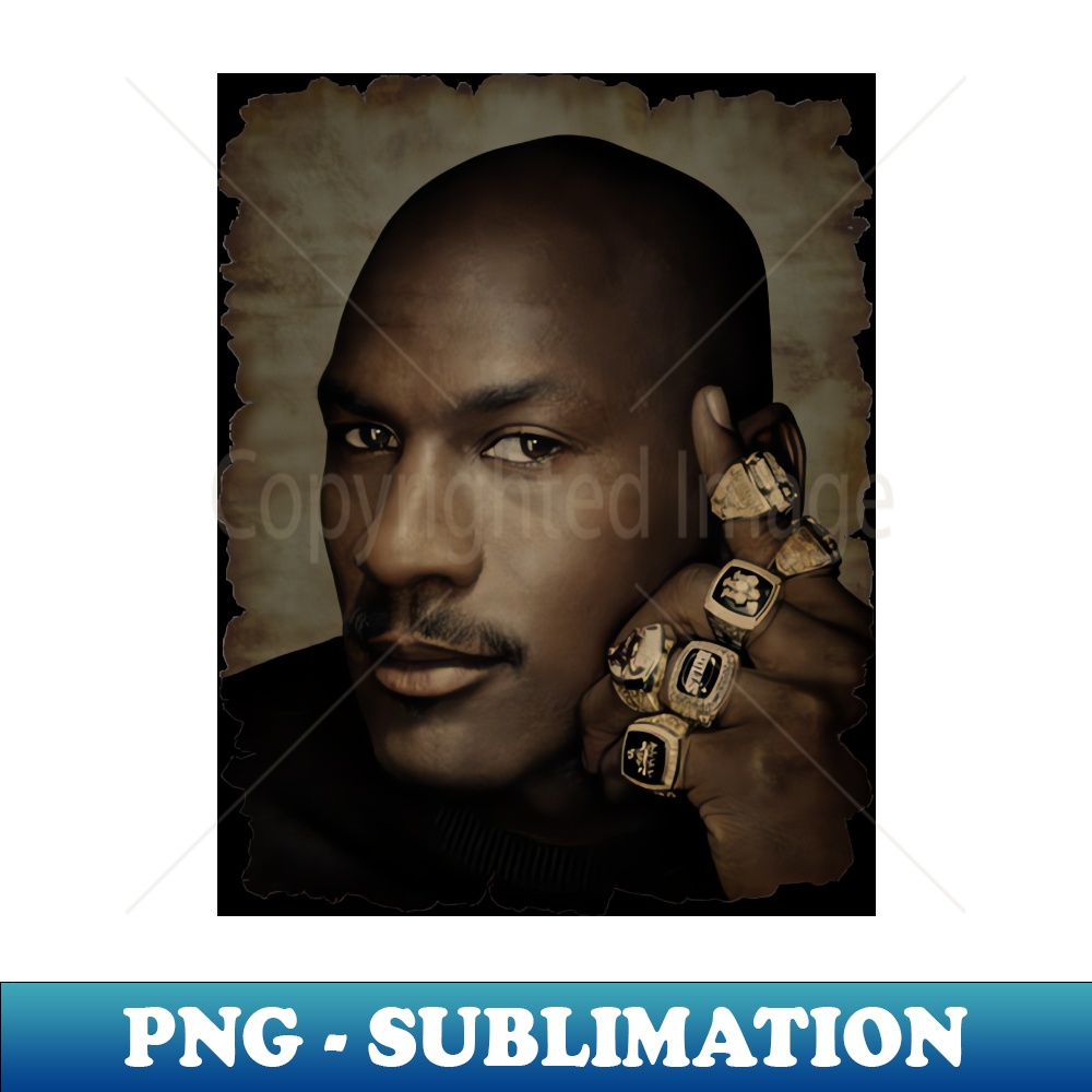 Iconic Portraits Michael Jordan - Aesthetic Sublimation Digi - Inspire ...