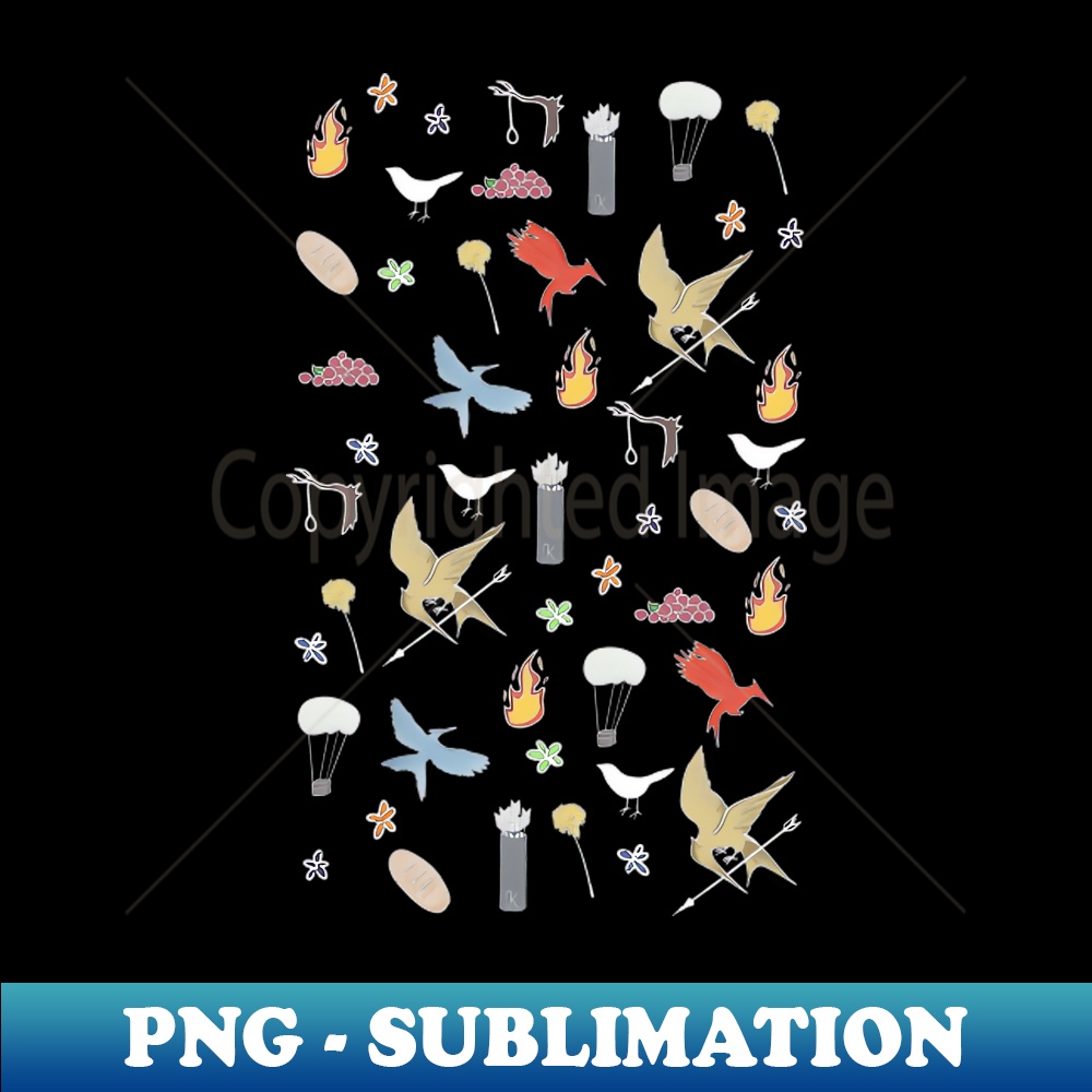 Hunger Games quality pattern - black version - Unique Subli | Inspire ...