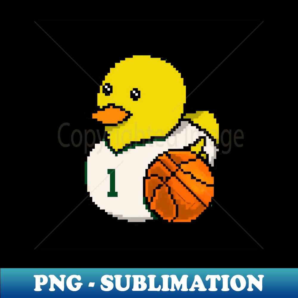 Bucks Basketball Rubber Duck 2 - Retro PNG Sublimation Digit - Inspire ...