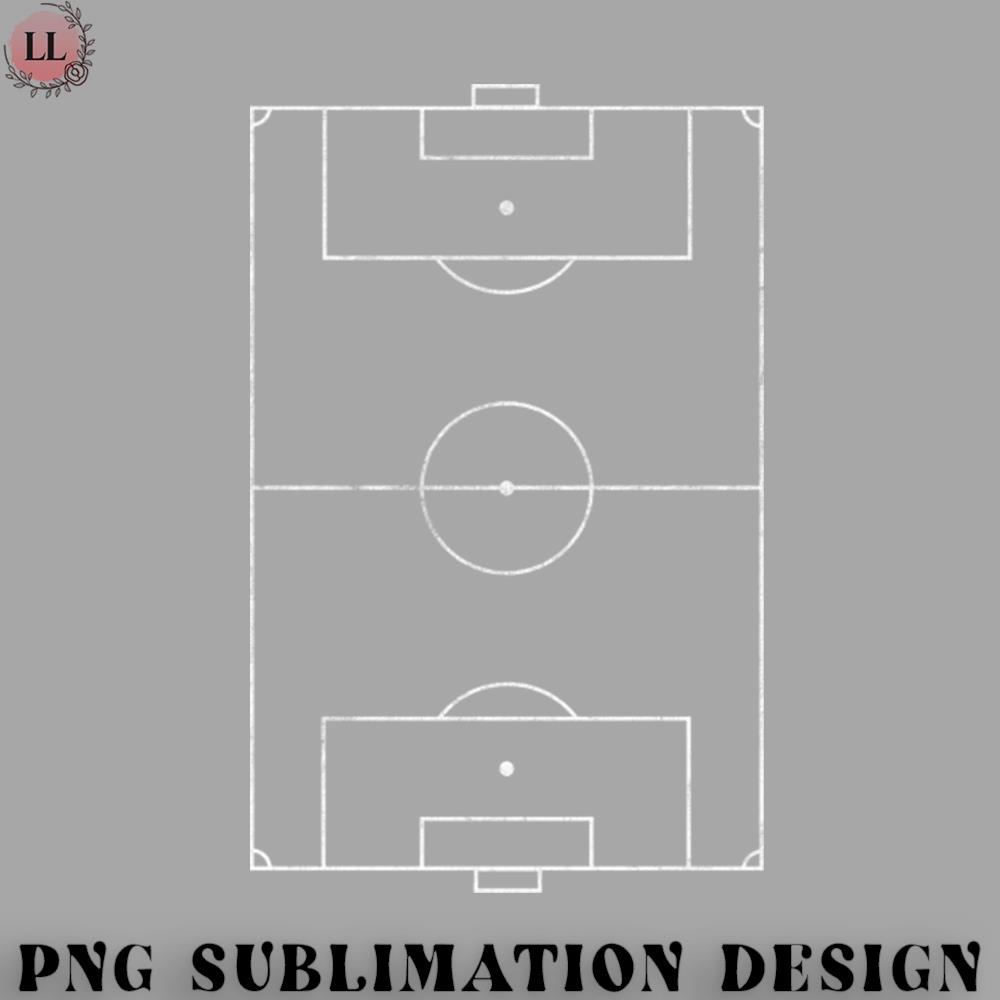 Football PNG Faded Style FootballSoccer Pitch Design | Inspire Uplift