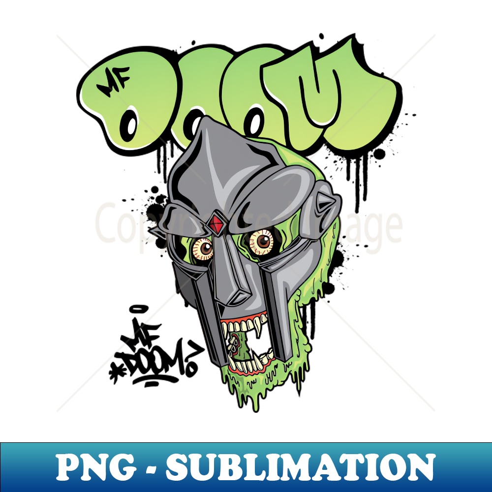 Mf Doom Rapper - PNG Transparent Sublimation Design - Captur | Inspire ...