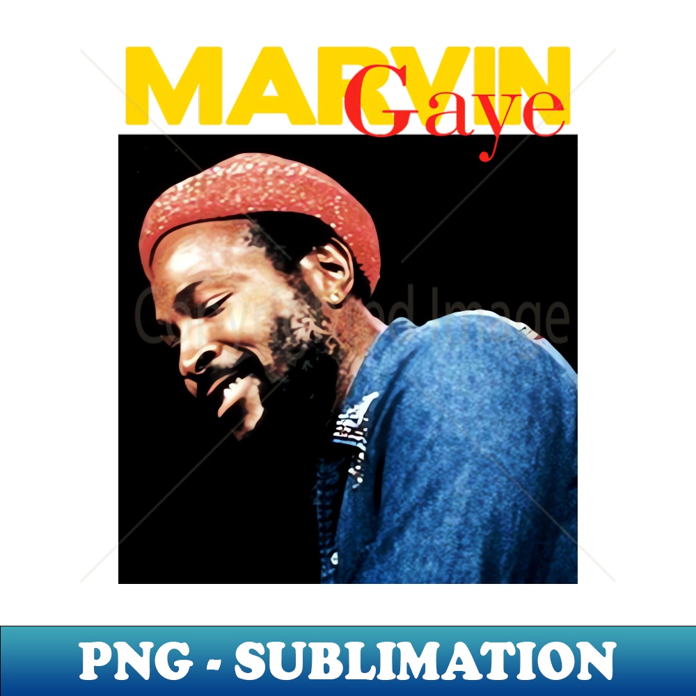 Marvin gaye - Retro PNG Sublimation Digital Download - Trans | Inspire ...