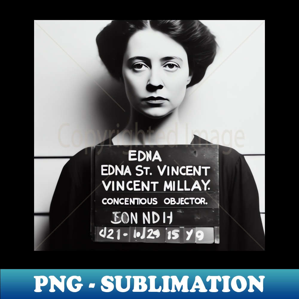 Icon Edna St Vincent Millay - PNG Transparent Sublimation F | Inspire ...