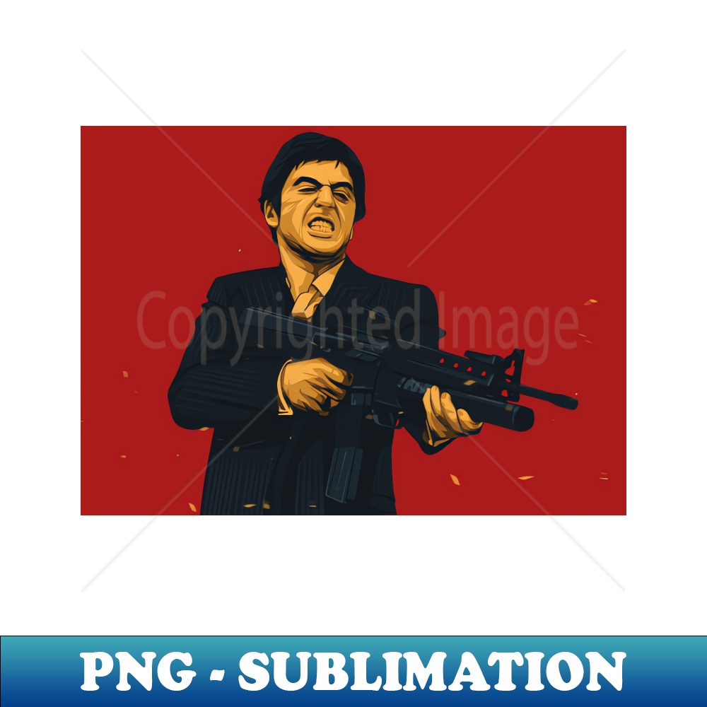 Scarface Graphic - PNG Transparent Digital Download File for | Inspire ...