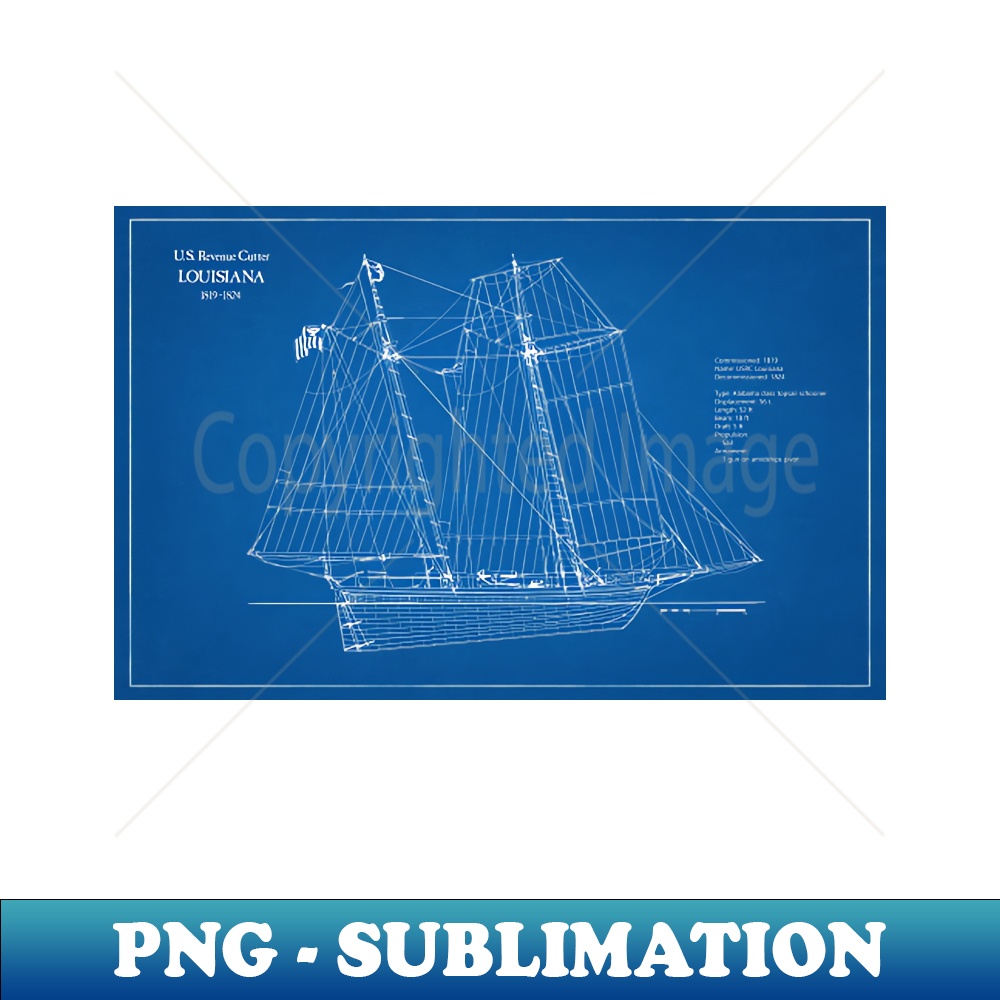 United States Revenue Cutter Louisiana - AD - Modern Sublima | Inspire ...