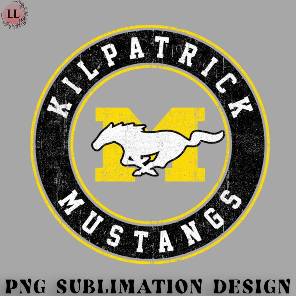 Football PNG KIlpatrick Mustangs Variant | Inspire Uplift