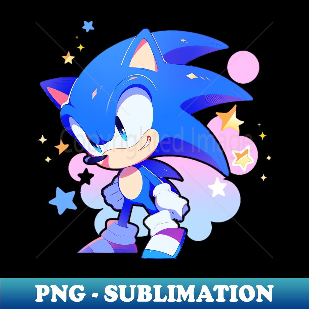 sonic - PNG Transparent Digital Download File for Sublimatio | Inspire ...