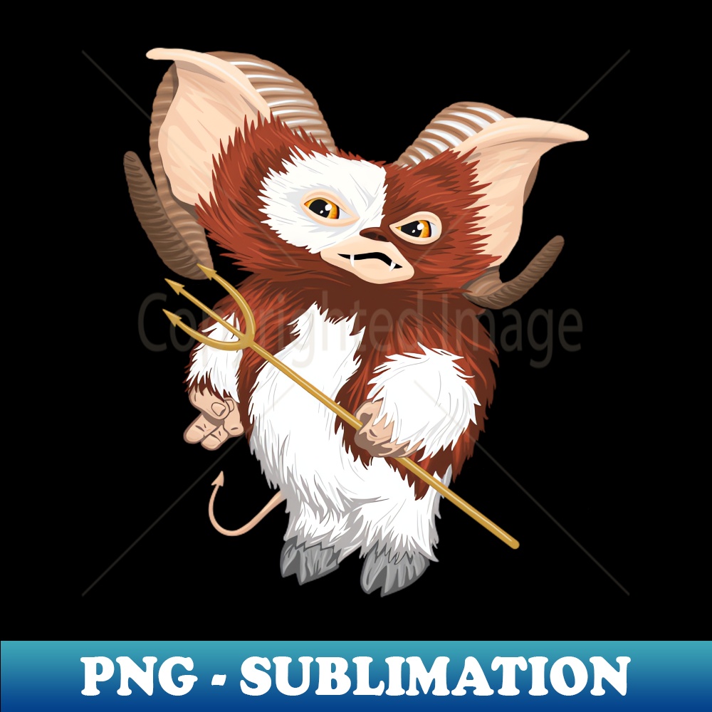 GIZMO DEVIL - PNG Transparent Sublimation File - Bold & Eye- | Inspire ...