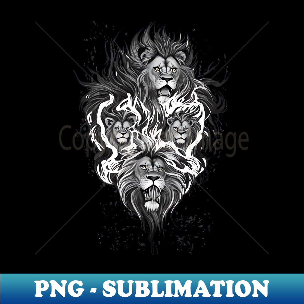 Lion Lineage - Aesthetic Sublimation Digital File - Unleash | Inspire ...