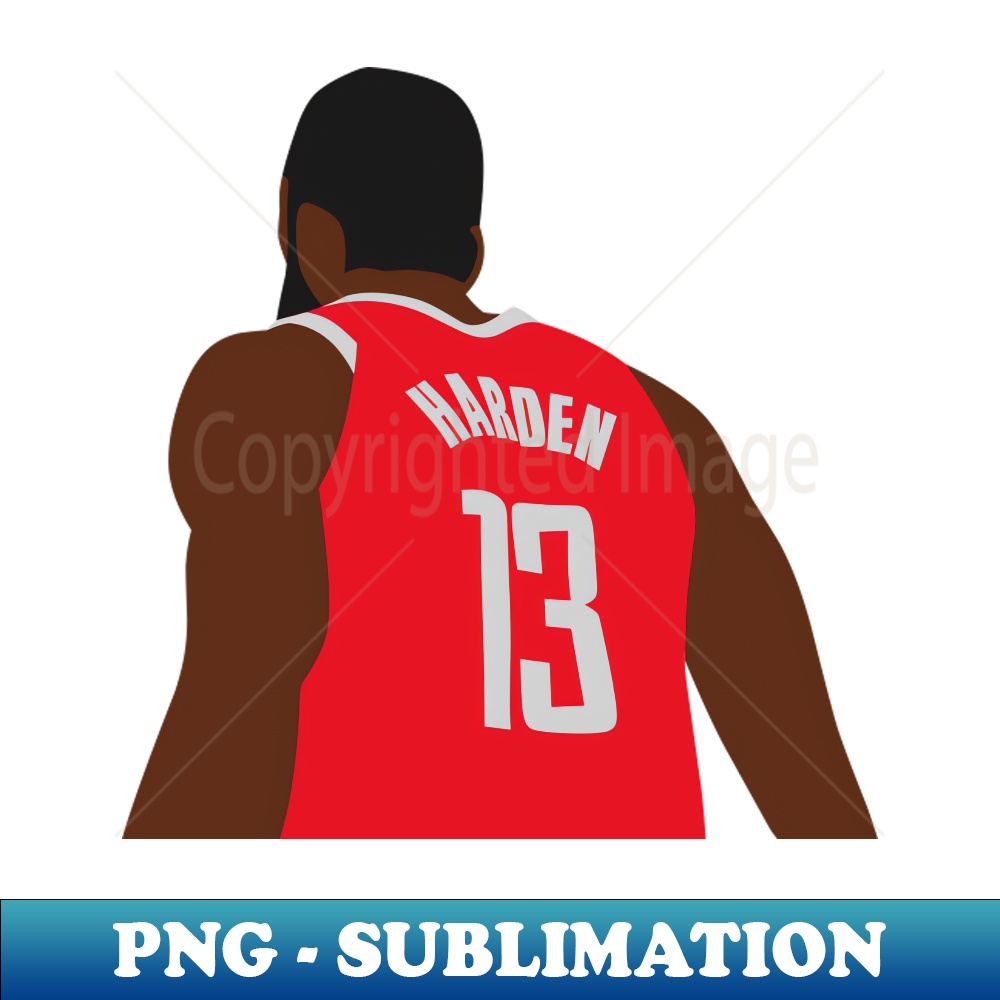 James Harden Number - Professional Sublimation Digital Downl | Inspire ...