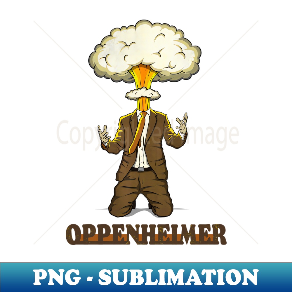 Oppenheimer - PNG Transparent Sublimation File - Capture Ima | Inspire ...