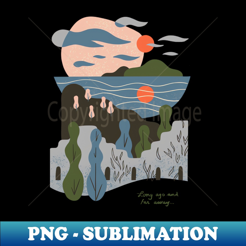 Long Ago And Far Away - Decorative Sublimation PNG File - Un | Inspire ...