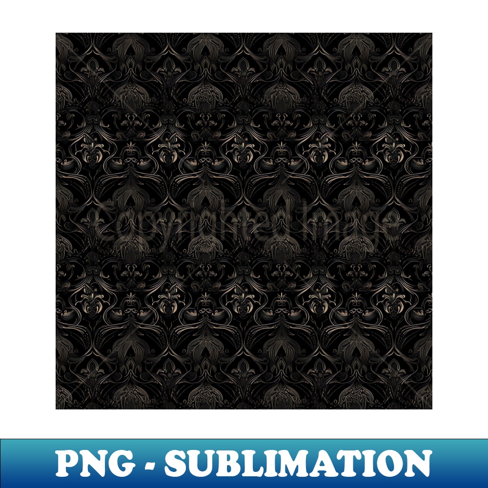 Gothic Seamless Pattern Goth Dark Academia Vintage Victorian - Inspire ...