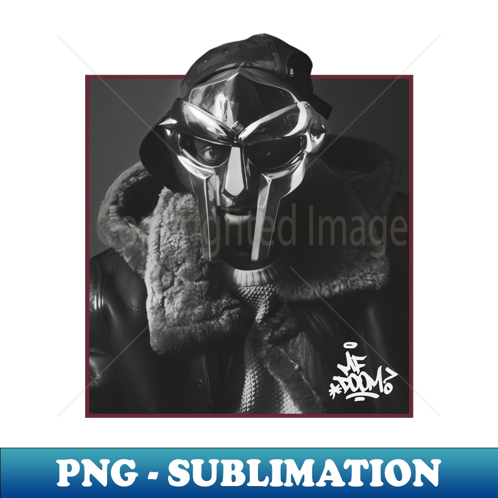 Mf Doom - Professional Sublimation Digital Download - Bring | Inspire Uplift