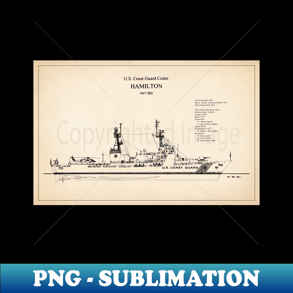 United States Coast Guard Cutter Hamilton whec-715 - SD - In | Inspire ...