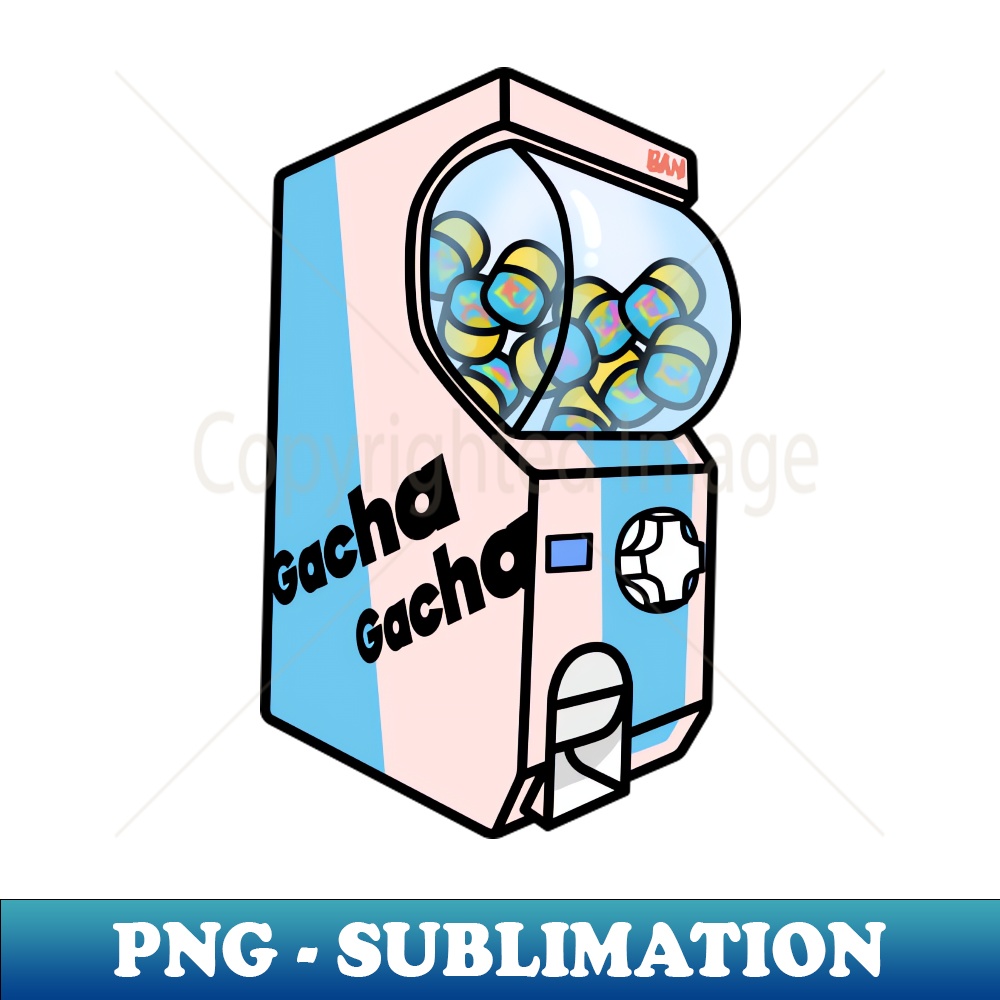 Gachapon - Aesthetic Sublimation Digital File - Capture Imag - Inspire ...