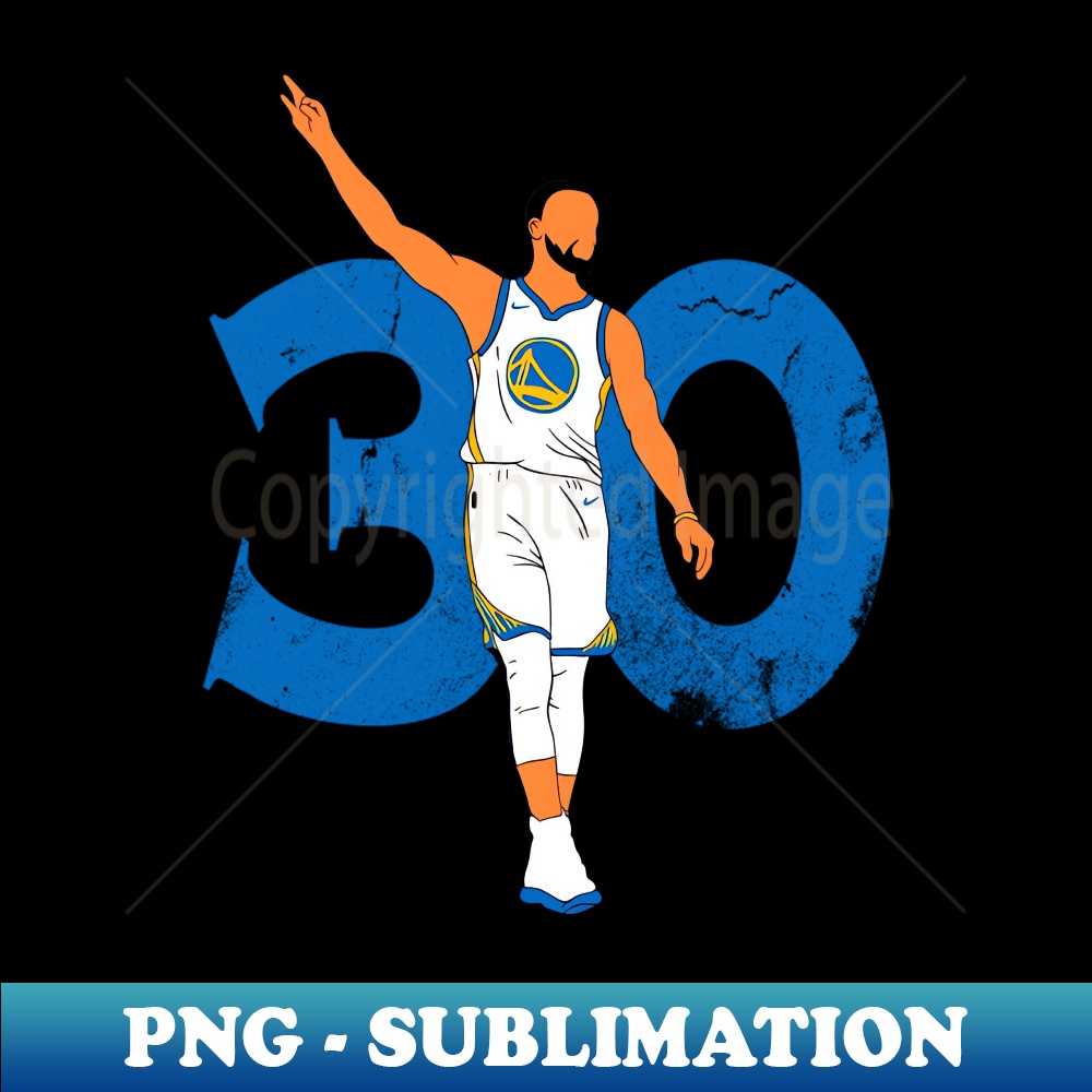 Steph Curry Number 30 - Sublimation-Ready PNG File - Fashion | Inspire ...