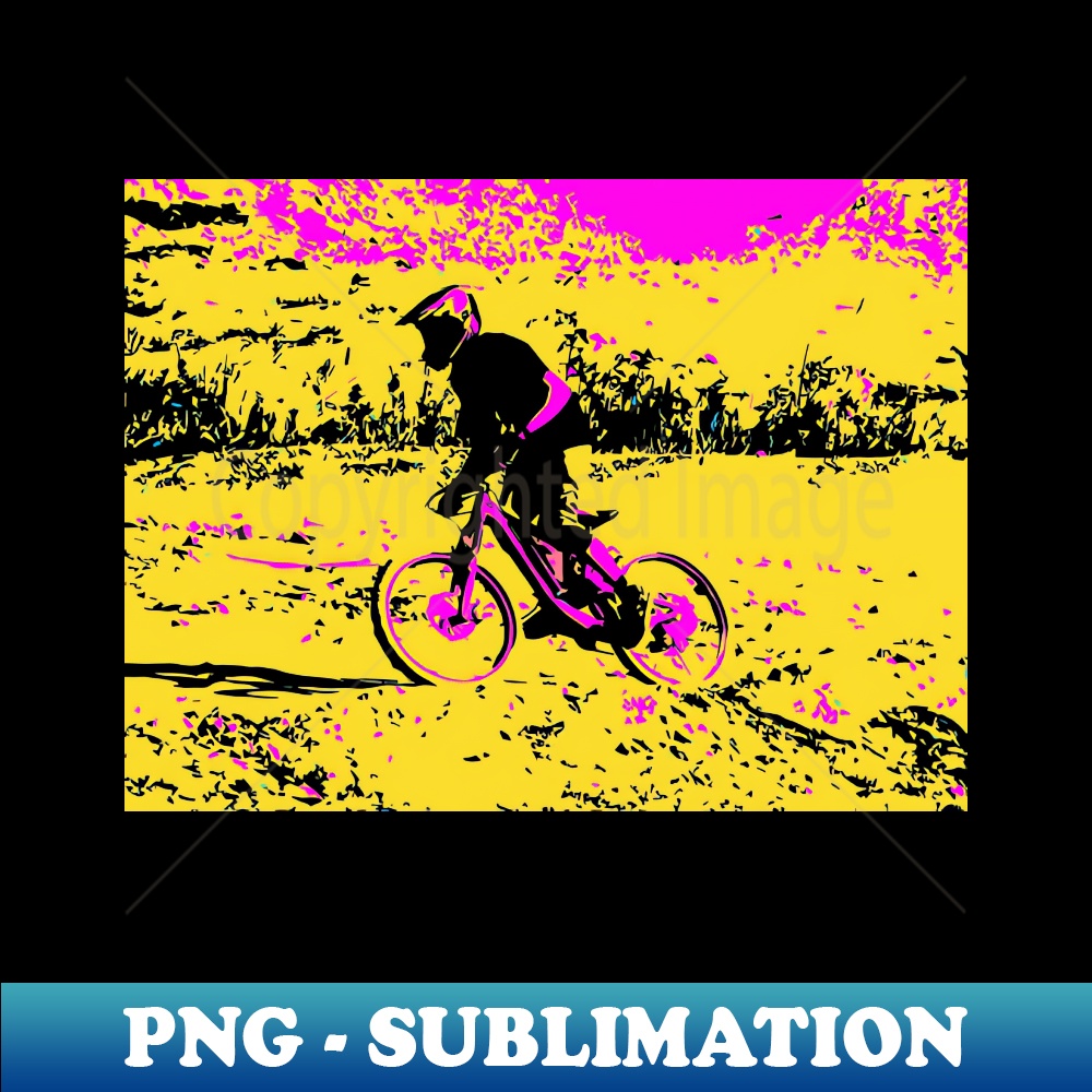 Picking Up Speed - Mountain Bike Rider - High-Resolution PNG | Inspire ...