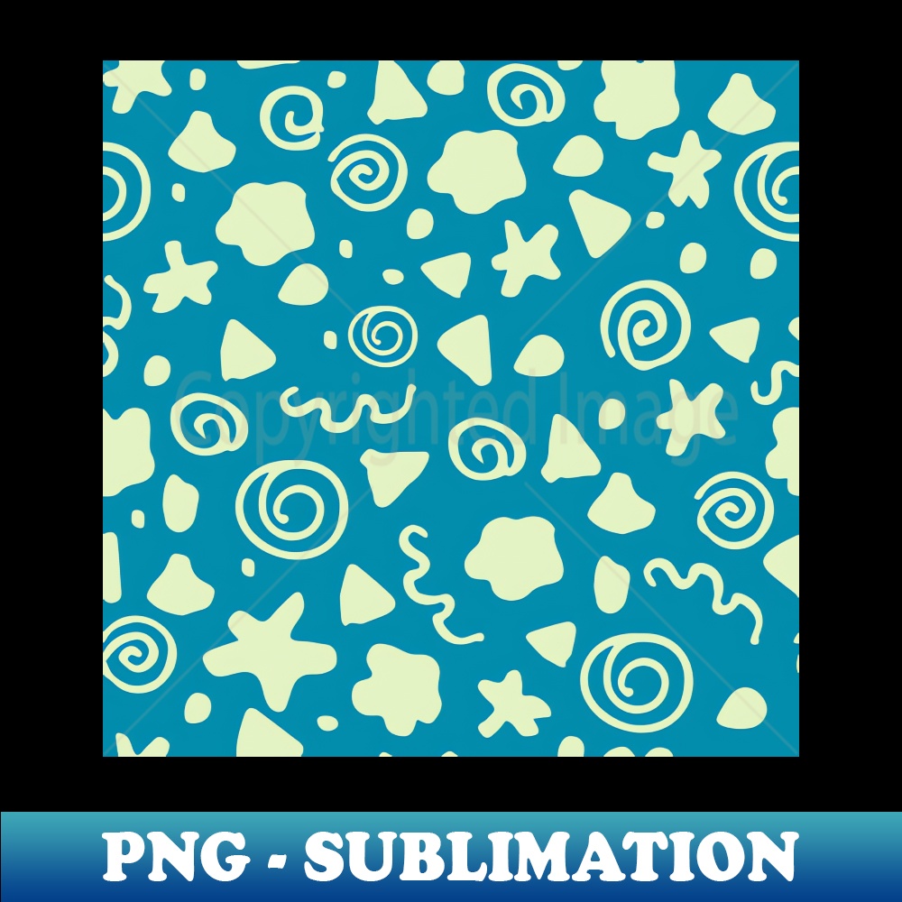 Simple shapes pattern color version 2 - Elegant Sublimation | Inspire ...