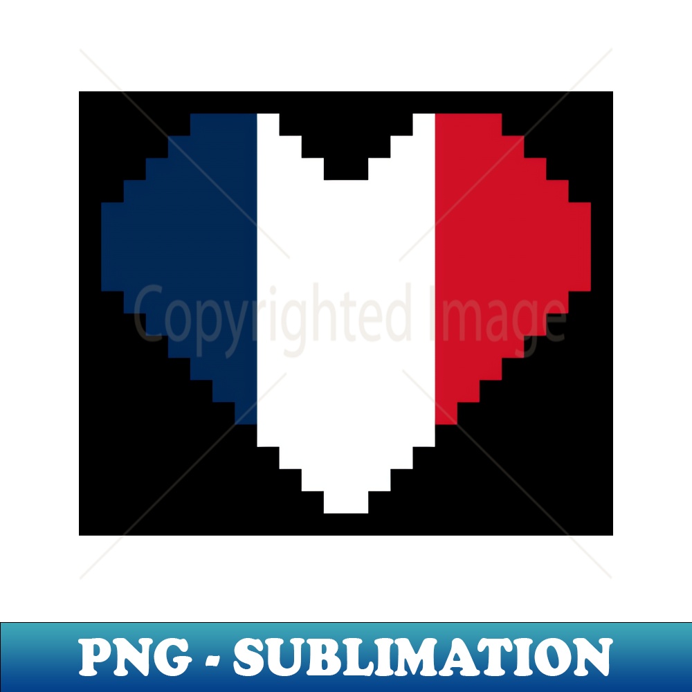 French Flag Pixel Art France Flag pixel art - Premium Subli | Inspire ...