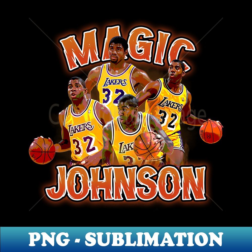 Magic Johnsons Leadership Capturing Charisma - Vintage Subli - Inspire ...