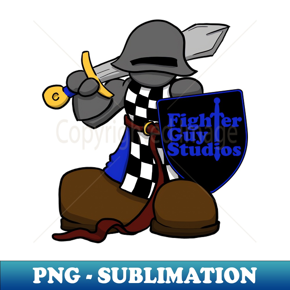 Fighter Guy Studios - The Black White Knight - Aesthetic Su | Inspire Uplift