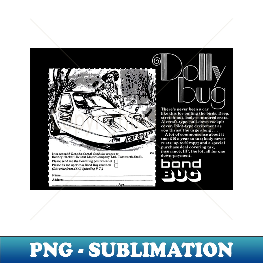 BOND BUG - advert - Professional Sublimation Digital Downloa | Inspire ...