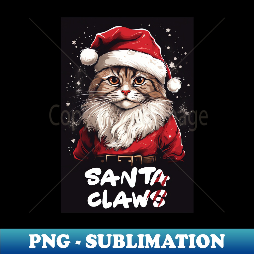 Santa Claws - Sublimation-Ready PNG File - Perfect for Creat | Inspire ...
