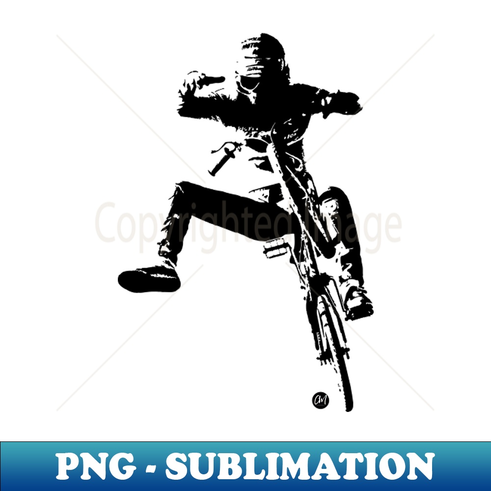 One hand One foot BMX jump - Aesthetic Sublimation Digital F | Inspire ...