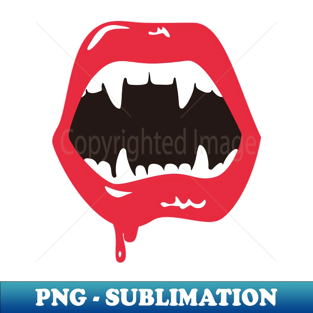 Bloody Bite Vampire Fangs Dripping With Horror - Exclusive P | Inspire ...