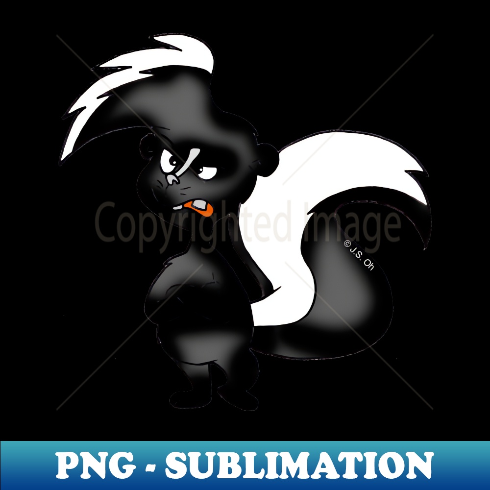 angry skunk cartoon - Sublimation-Ready PNG File - Transform - Inspire ...