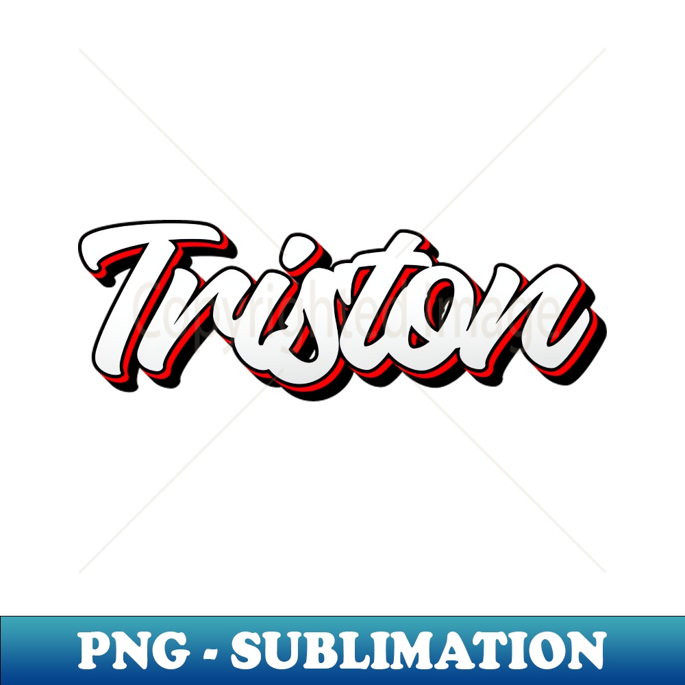 Triston name - cool 70s retro font - Professional Sublimatio | Inspire ...