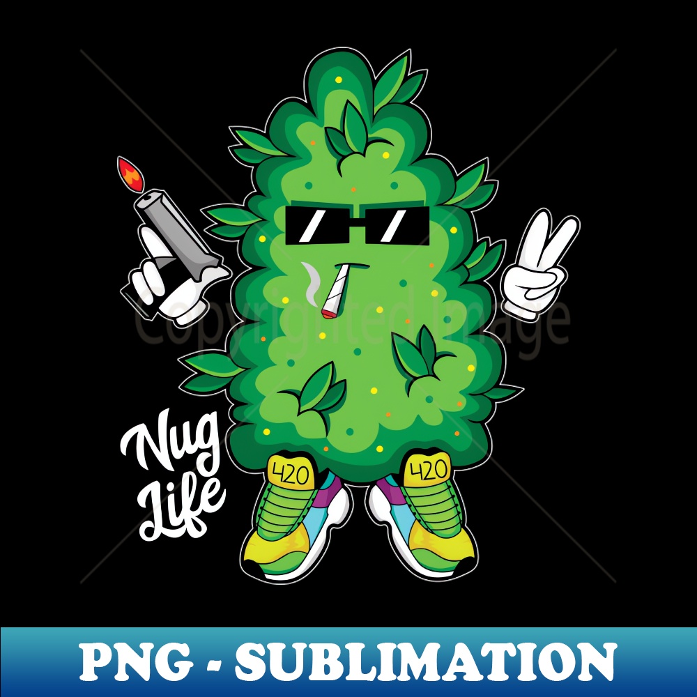 Nug Life - High-Resolution PNG Sublimation File - Capture Im | Inspire ...