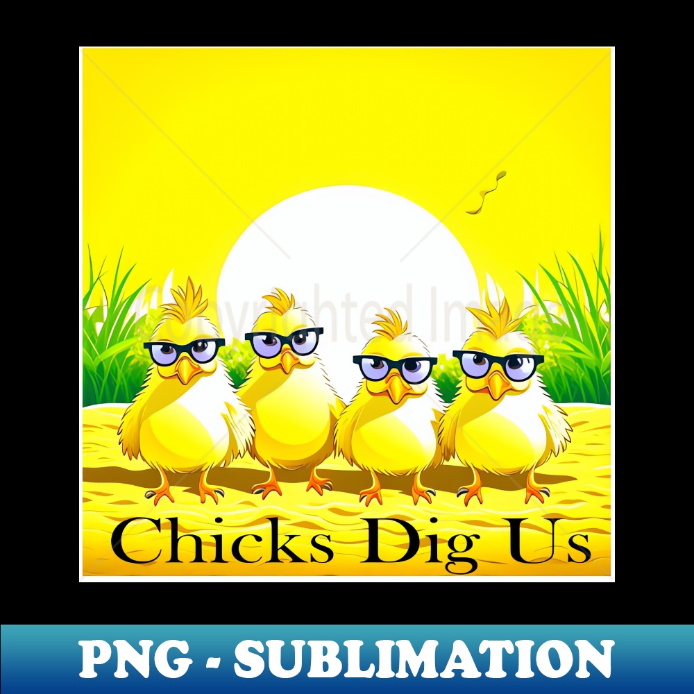Chicks Dig Us Design - Premium Sublimation Digital Download | Inspire ...
